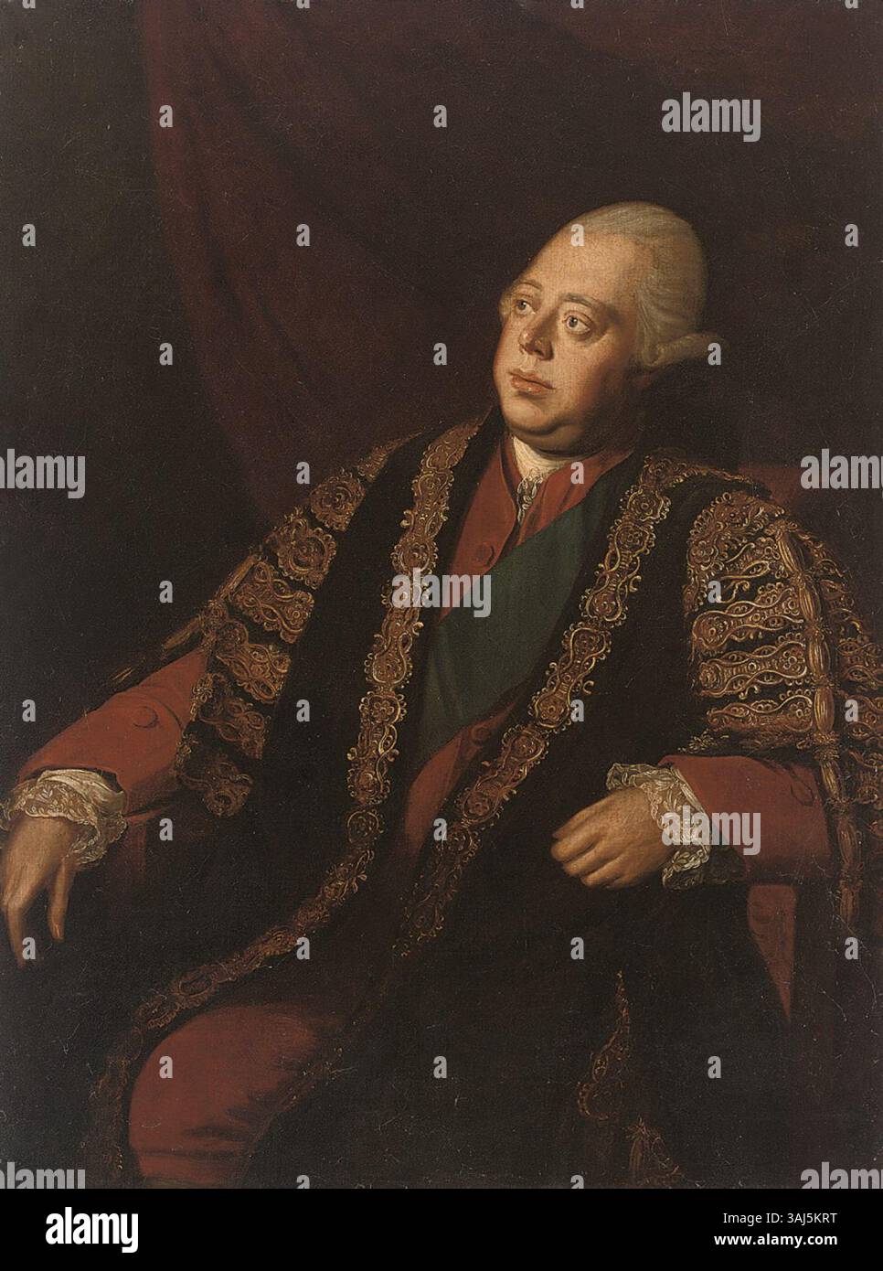 After Nathaniel Dance, portrait of Frederick, Lord North, 2nd Earl of ...