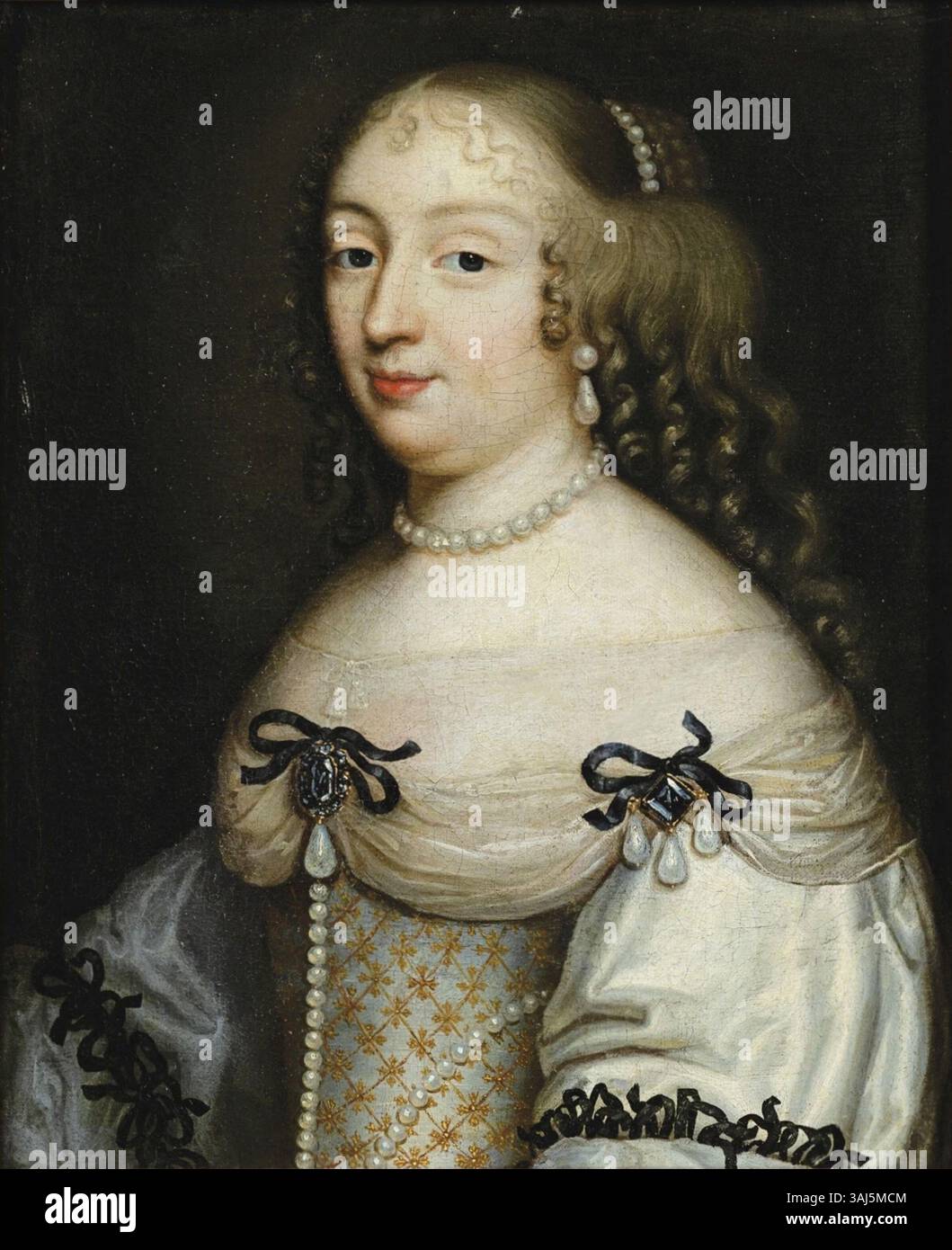 The presumed portrait of Marie-Thérèse, Queen of France, by the Circle ...
