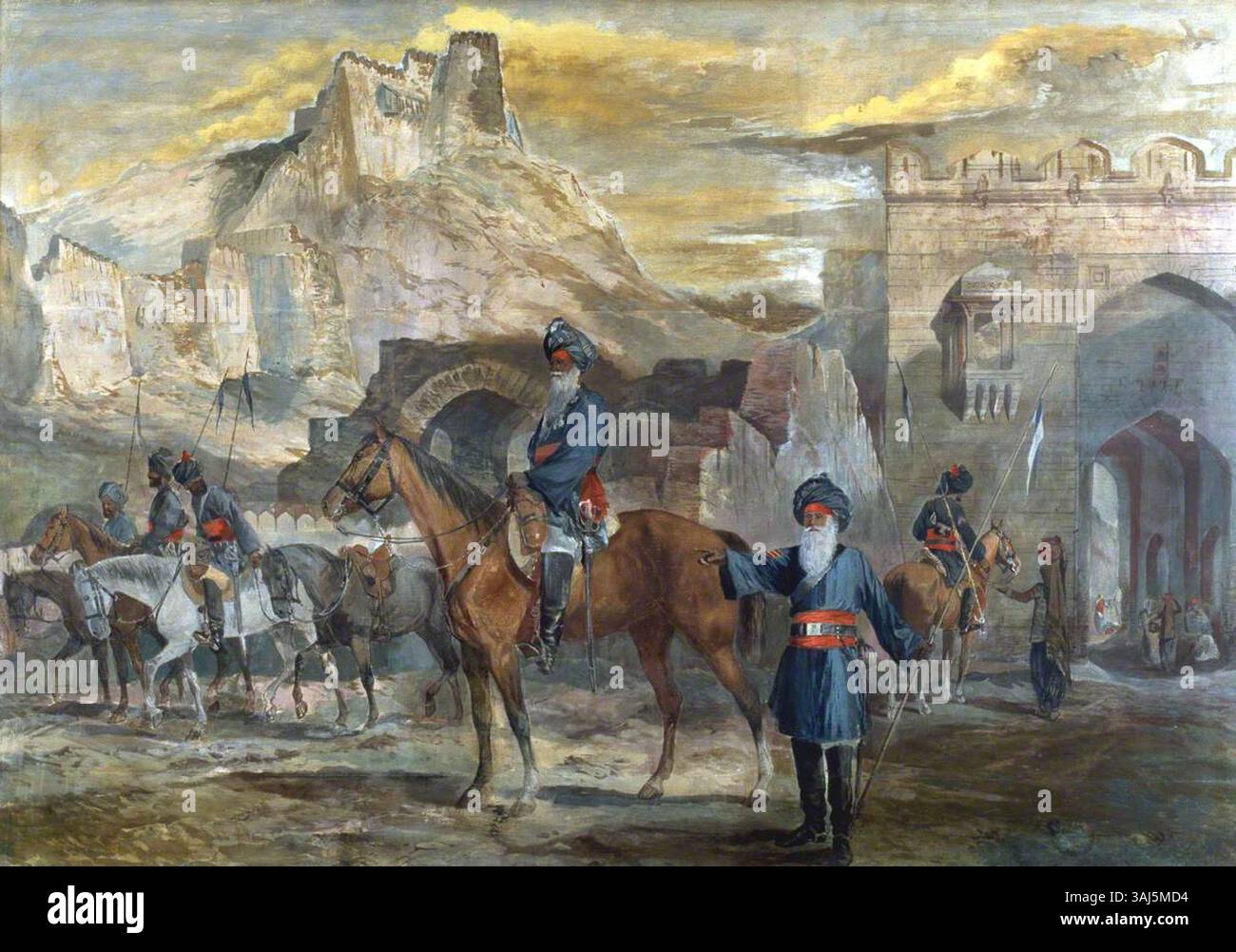 2nd bengal cavalry hi-res stock photography and images - Alamy