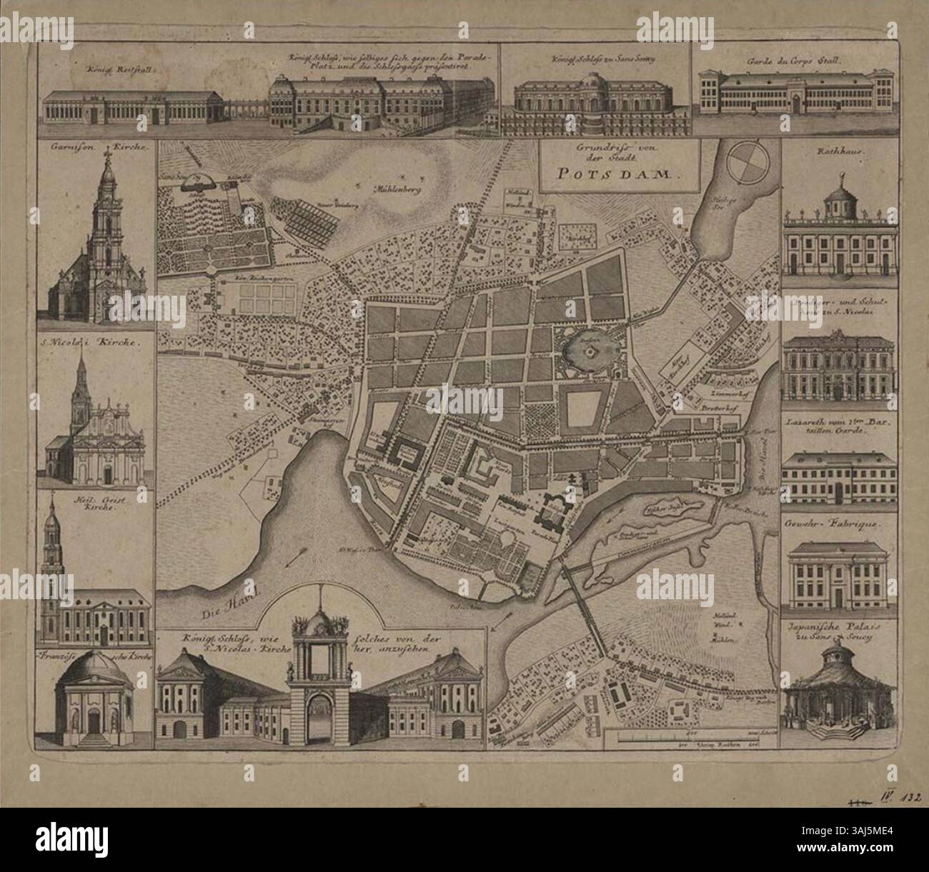Fabelhafte Map Of Potsdam Ebenbild
