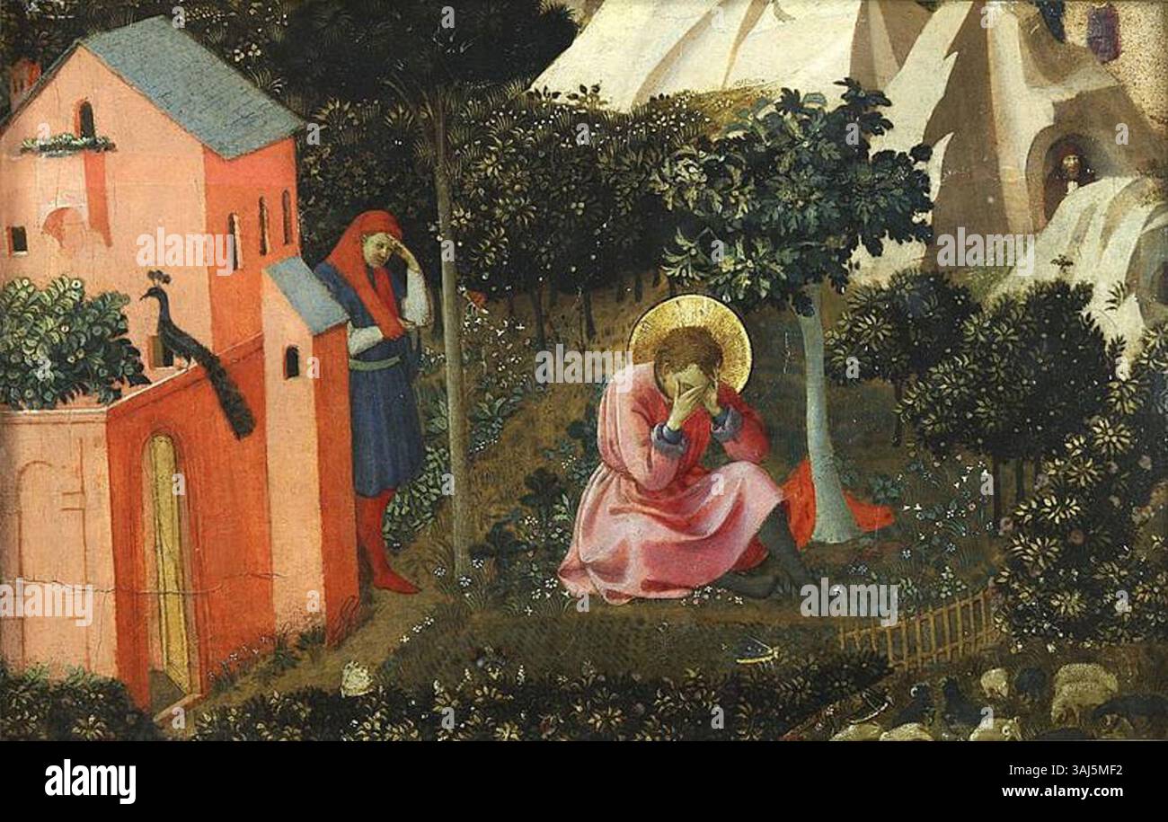 'The Conversion of Saint Augustine' by Fra Angelico, circa 1430 ...