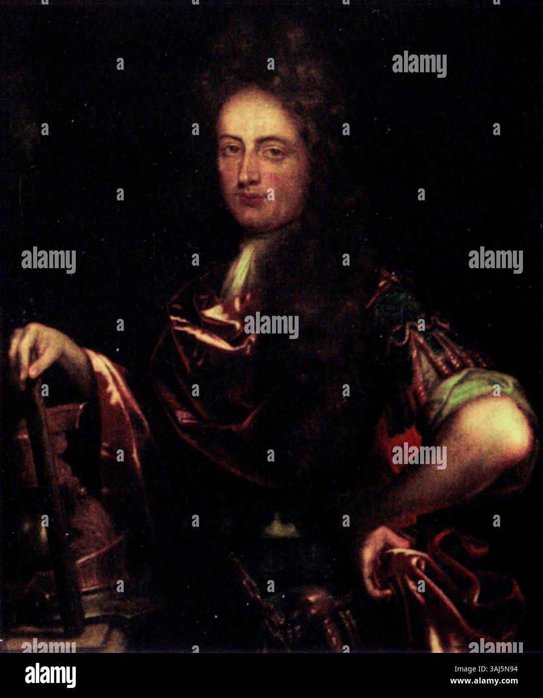 This portrait depicts Charles O'Brien, 5th Viscount Clare, from the early 18th century. O'Brien ...