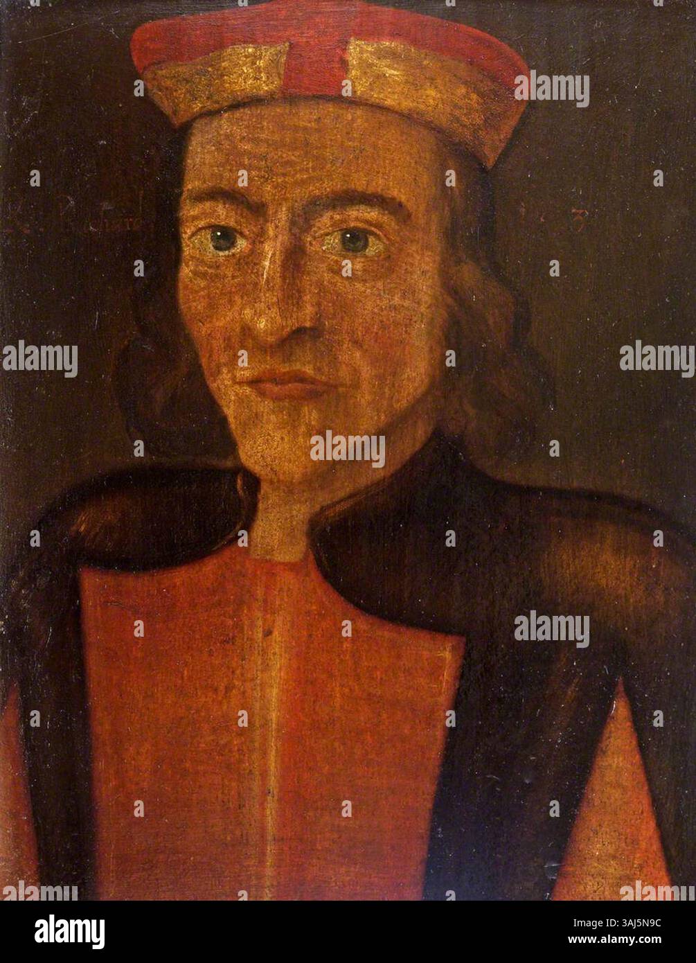 This circa 1650 portrait from the British (English) School depicts King ...