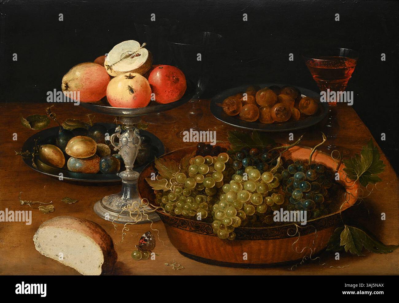 This still-life painting by Osias Beert, created around 1610, features ...