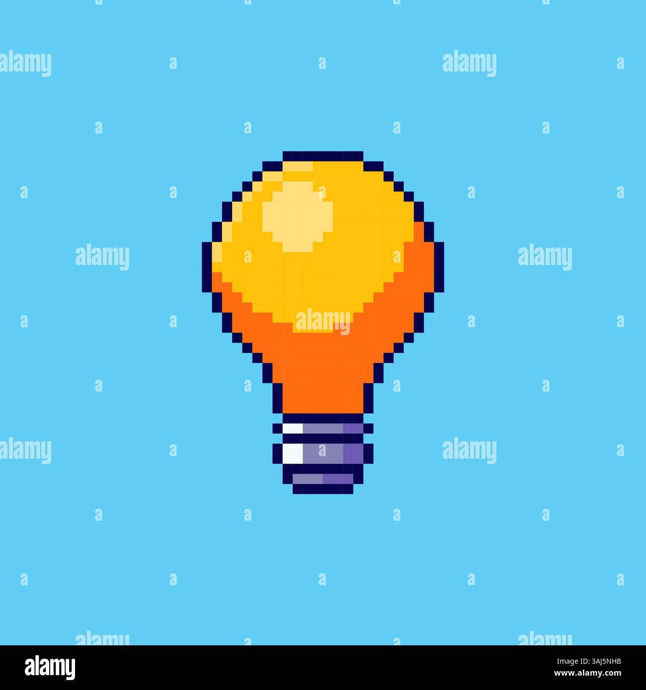 Pixel art design logo Stock Vector Images - Alamy