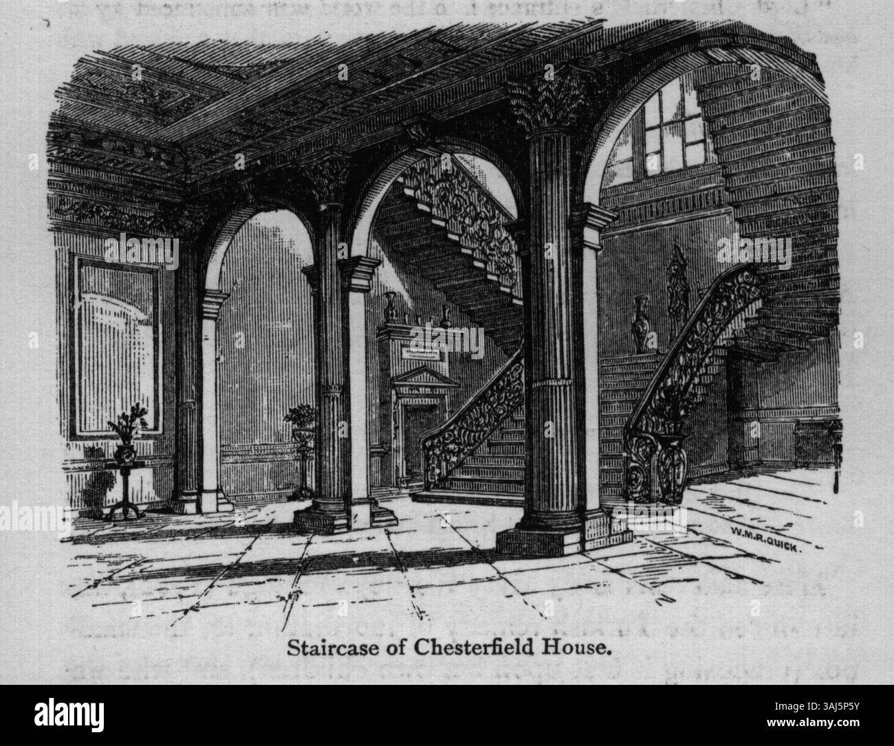 An illustration from 'Walks in London' (1878) by Augustus Hare ...