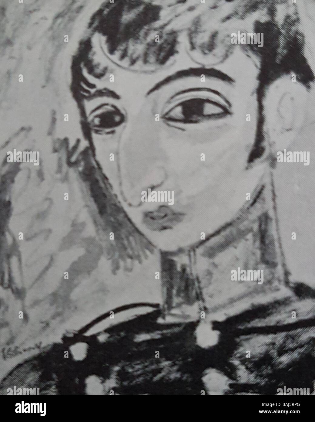 Isaac Grunewald’s self-portrait in a uniform, painted circa 1915 ...