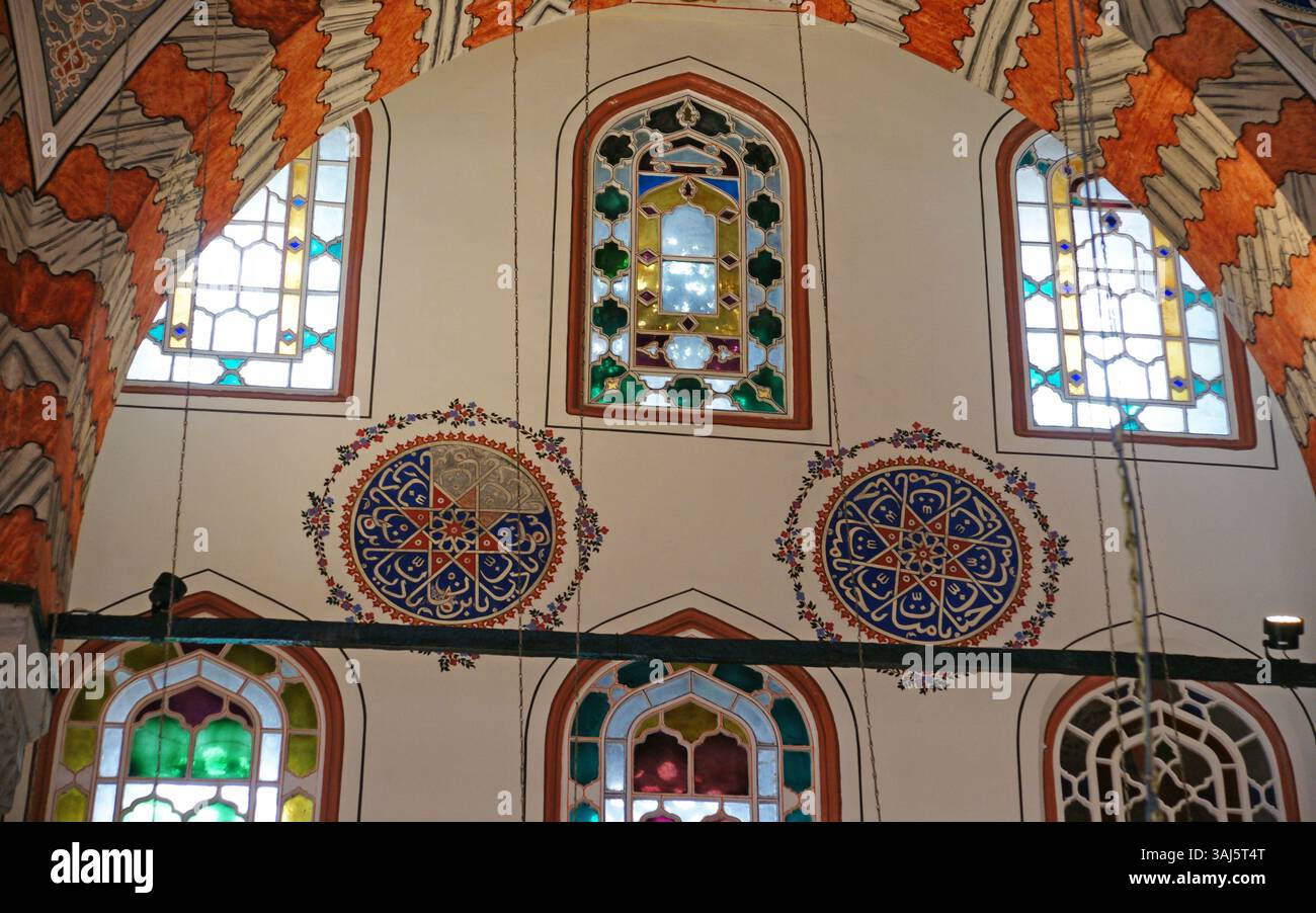 The Tomb of Sultan Murat III, located in Istanbul, Turkey, was built in ...