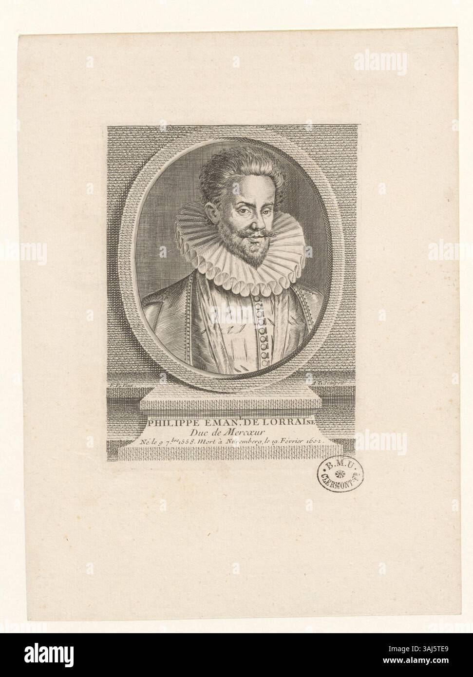 Philippe Emmanuel, Duke of Mercur (1558-1602), a prominent figure in ...