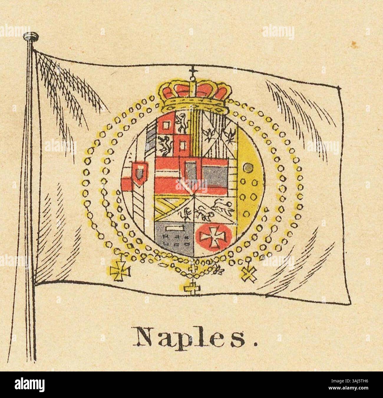 This cropped section of the 1865 Johnson’s New Chart of National ...