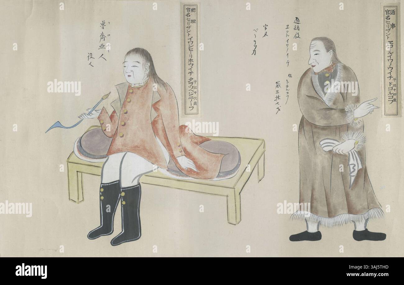 The *Geodesic Sergeant* etching by Ivan Filippovich Trapeznikov and ...