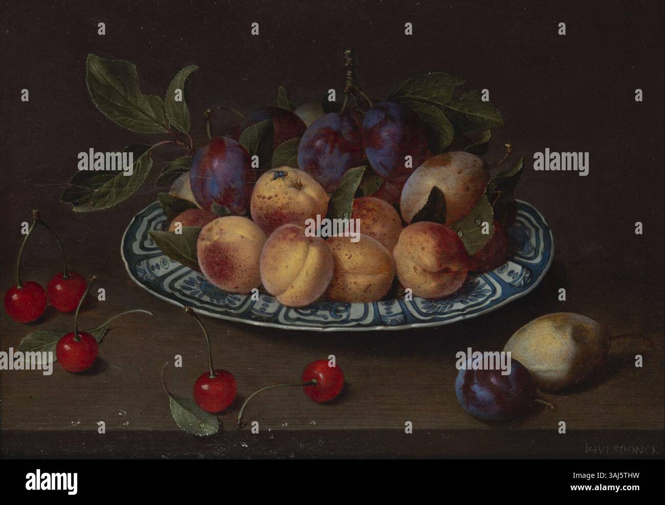 Jacob van Hulsdonck's 17th-century still life painting features a ...