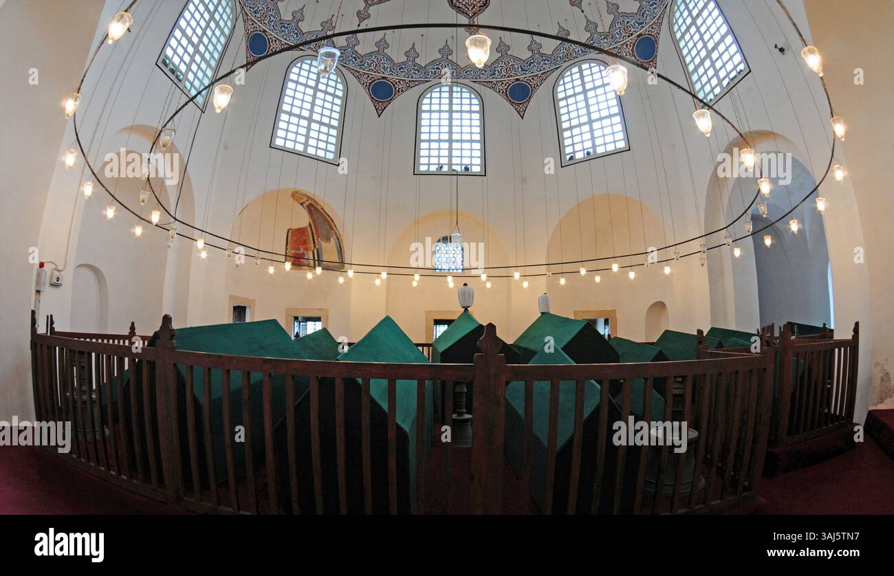 The building used as the Tomb of Sultan Mustafa I and Sultan Ibrahim ...