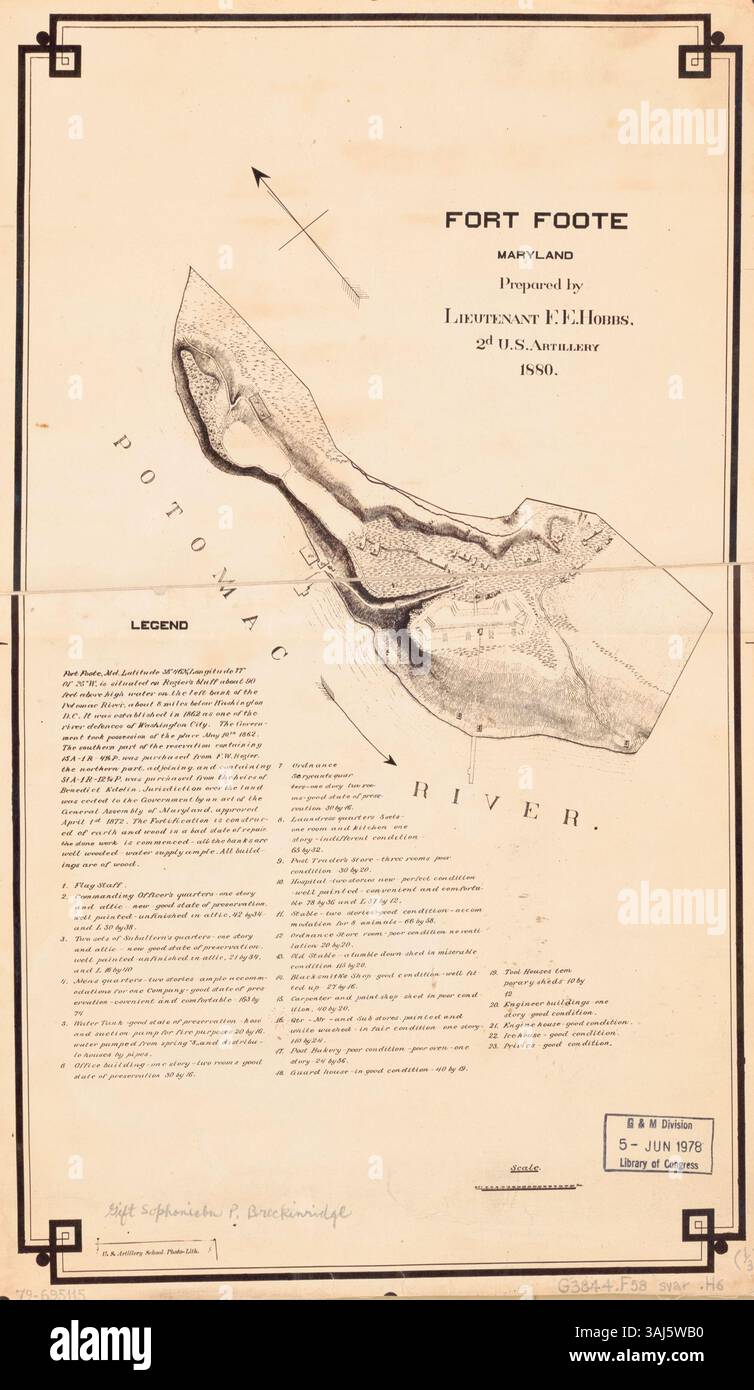 Maps from the Artillery School, based on Lieut. Hobbs' original maps of ...