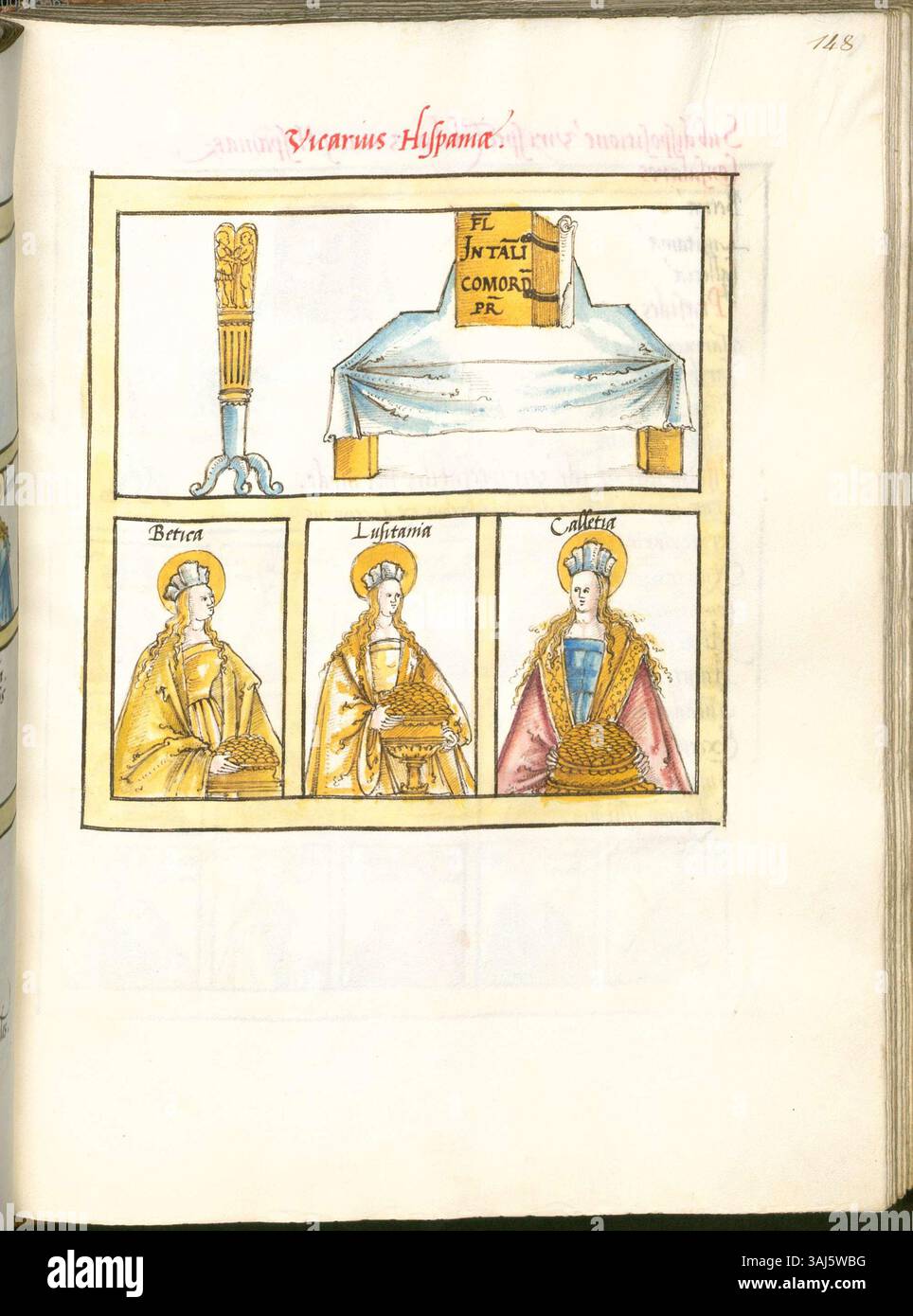 This image from the 1542 manuscript 'Notitia Dignitatum' shows the ...