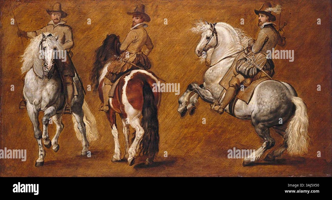 This work, attributed to the studio of Peter Paul Rubens, is a study of ...