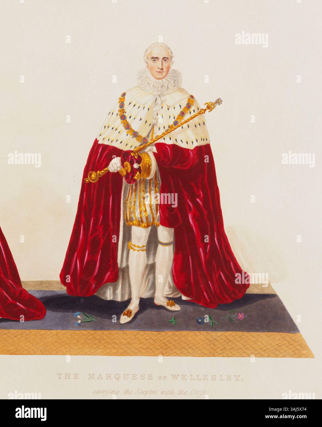 This 1821 portrait by Sir George Nayler features Richard Wellesley, 1st ...