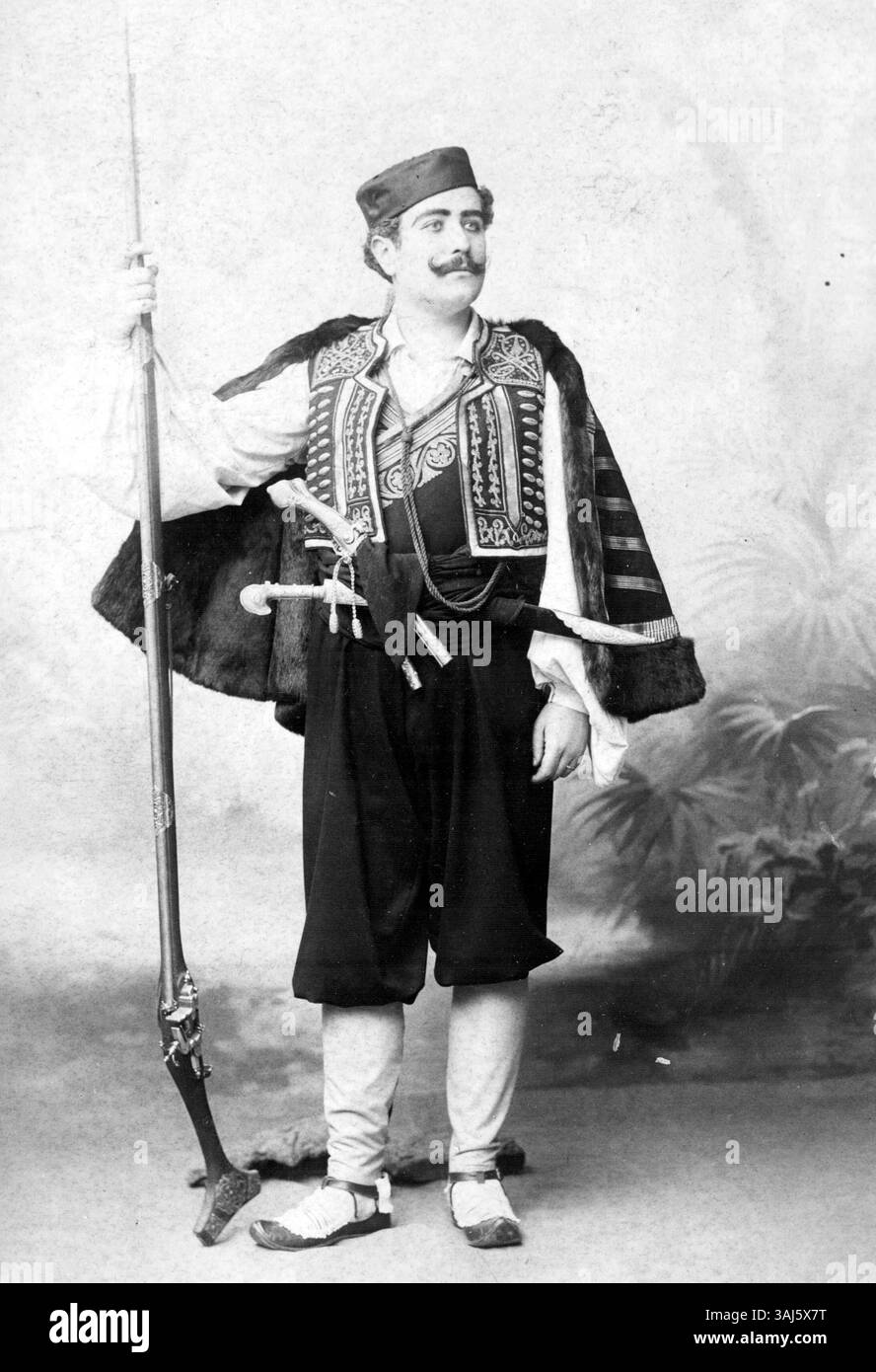 This 1895 illustration by Wilhelm Benque portrays Maurice Renaud as ...