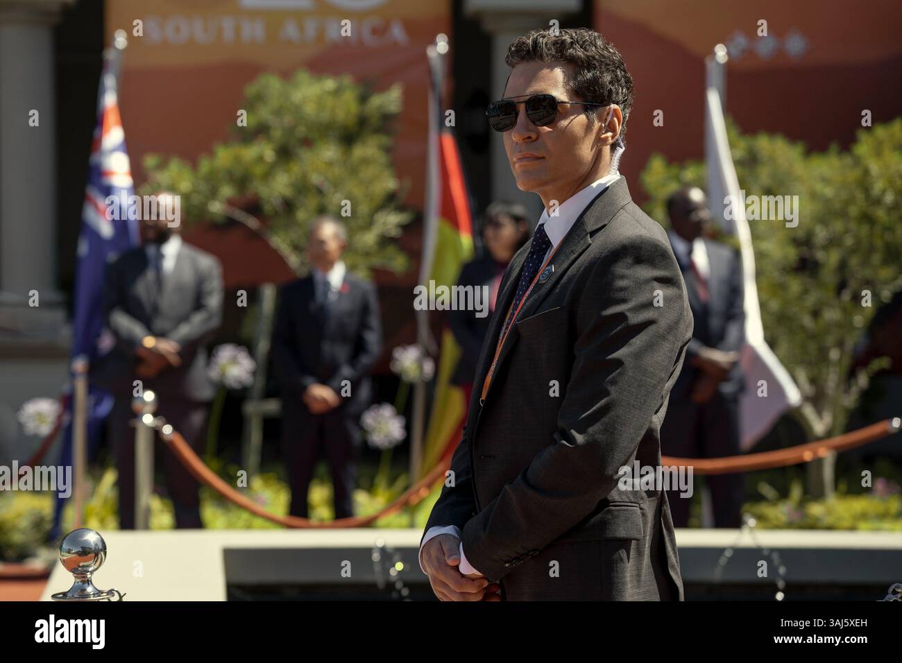 G20 (2025) Ramon Rodríguez as Agent Manny Ruiz *Filmstill - Editorial ...