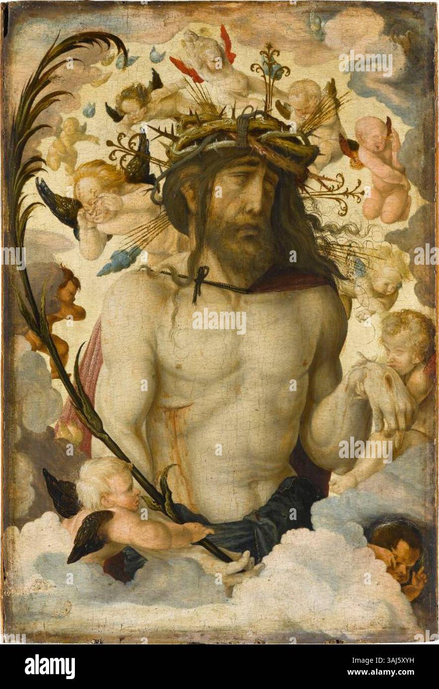 'Christus als Schmerzensmann' (Christ as the Man of Sorrows) by Hans ...