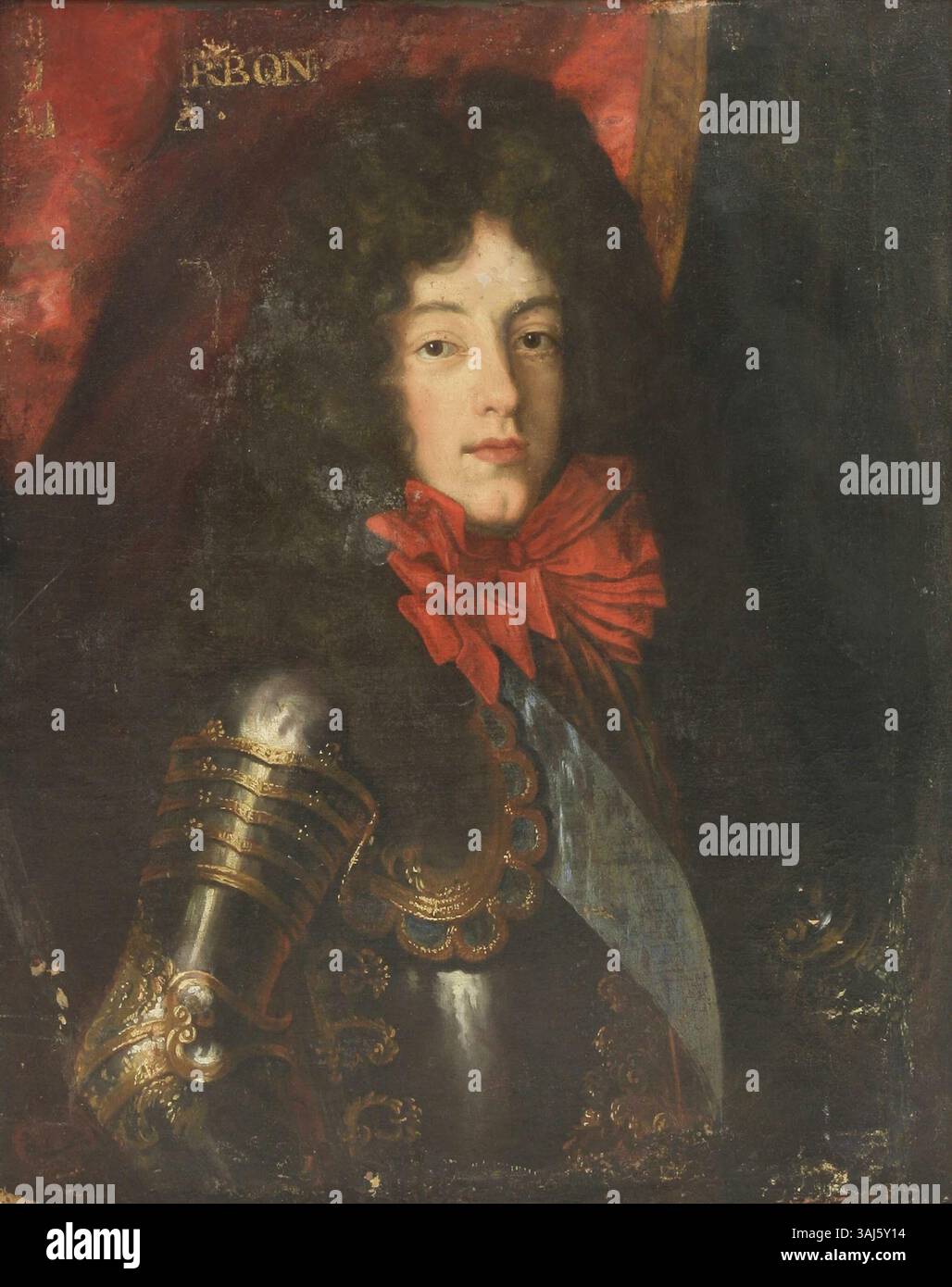 This portrait, attributed to a follower of Hyacinthe Rigaud, depicts ...