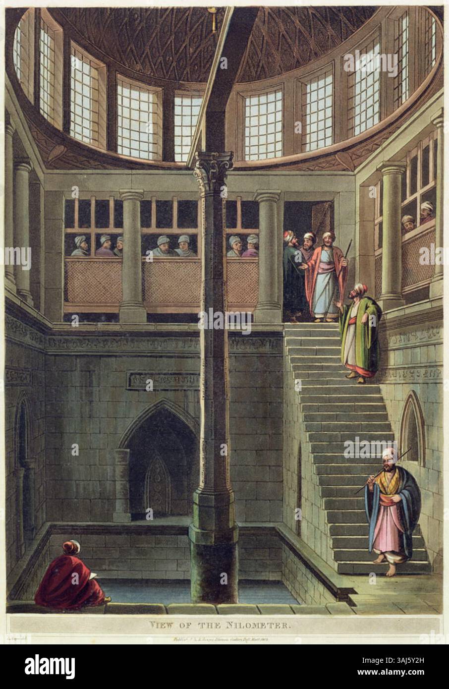 This aquatint by Thomas Milton, from Luigi Mayer's 'Views of Egypt ...