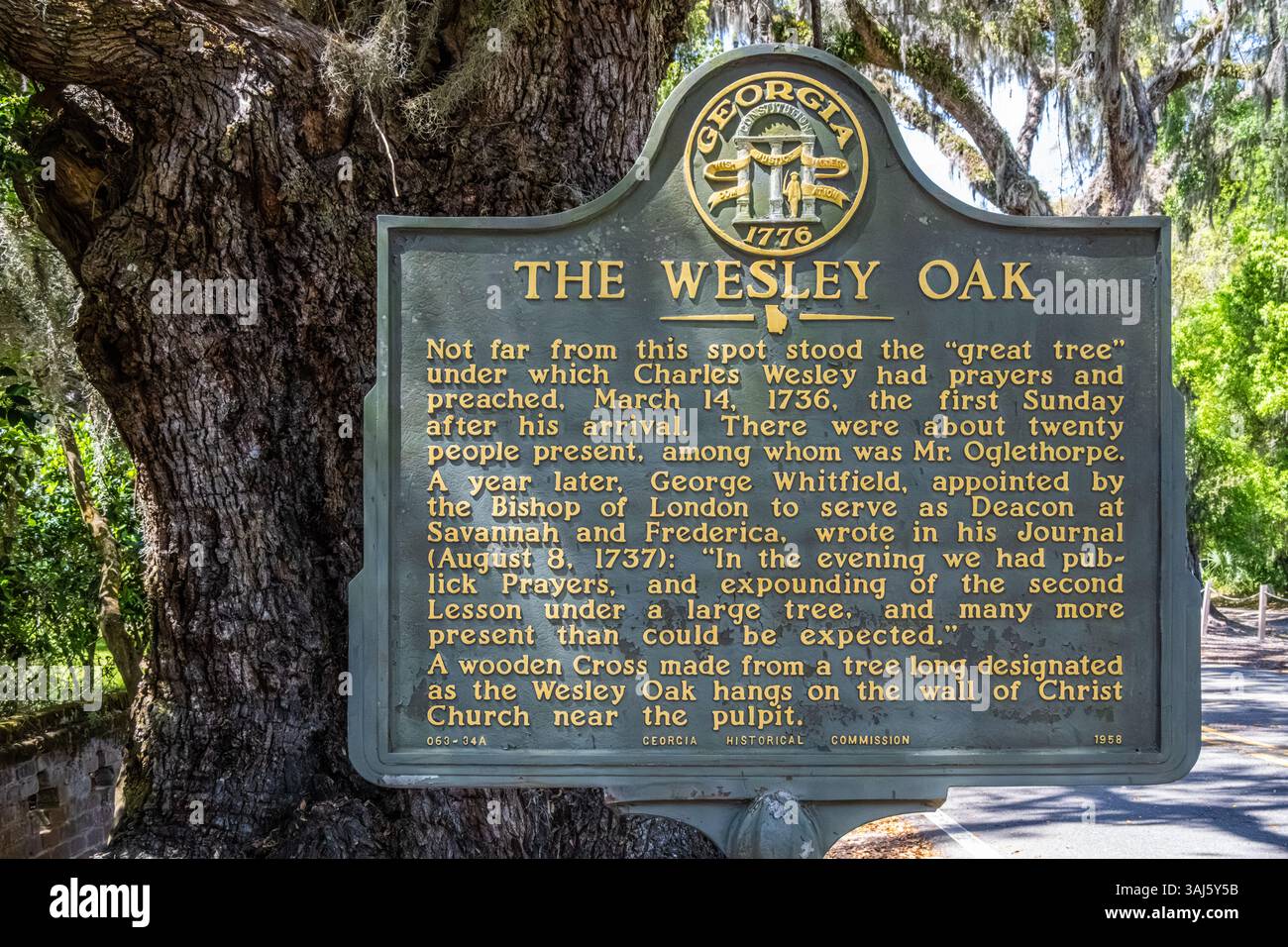 Fort frederica chaplain hi-res stock photography and images - Alamy