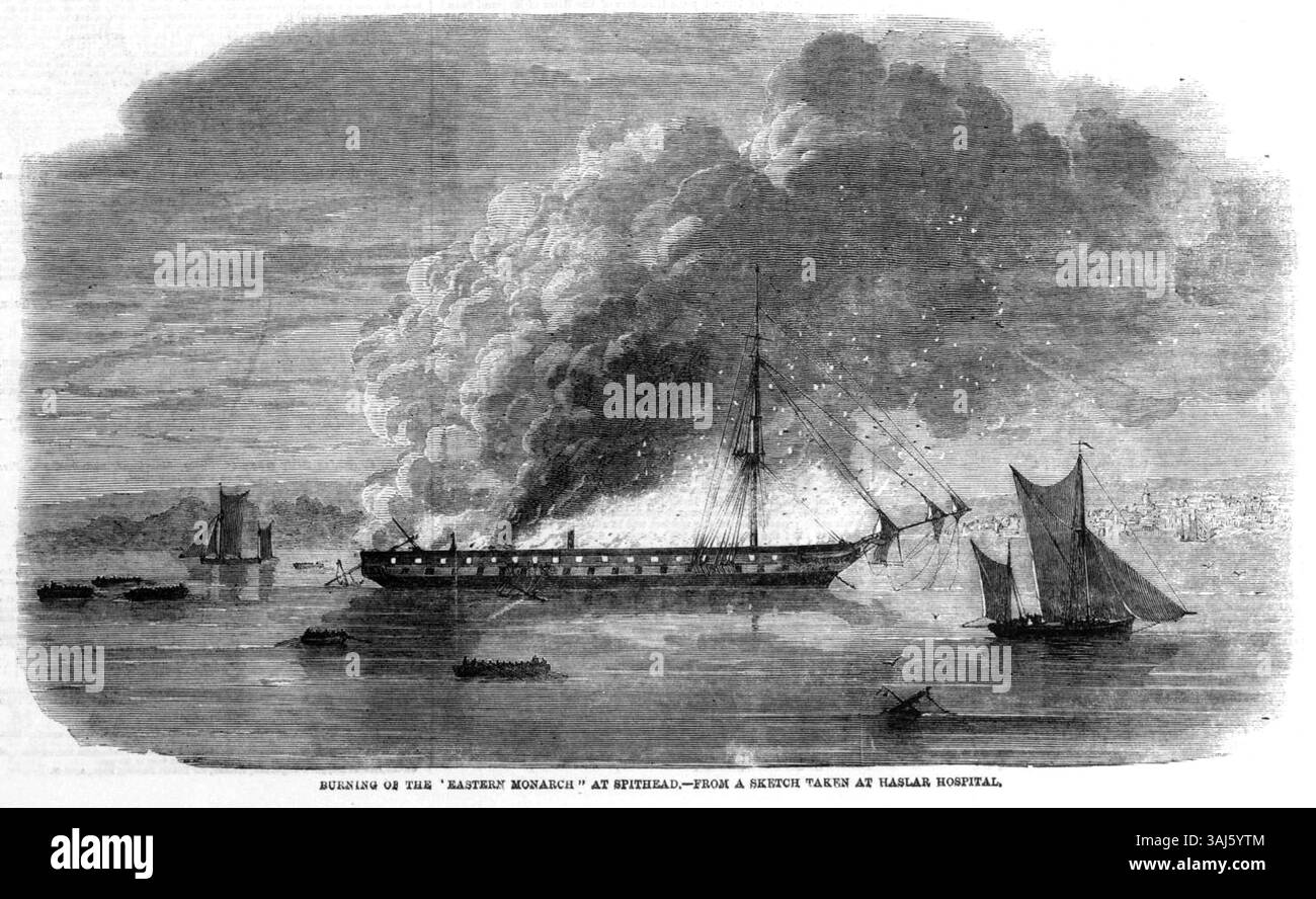 This illustration from *The Illustrated London News* depicts the ...