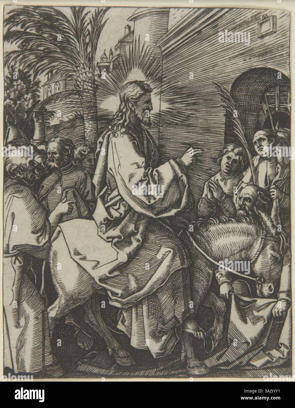 Marcantonio Raimondi's engraving of *La Passion de Jésus Christ*, a ...