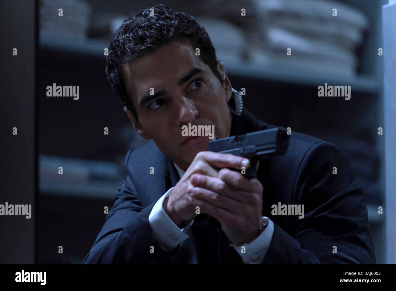 G20 (2025) Ramon Rodríguez as Agent Manny Ruiz *Filmstill - Editorial ...