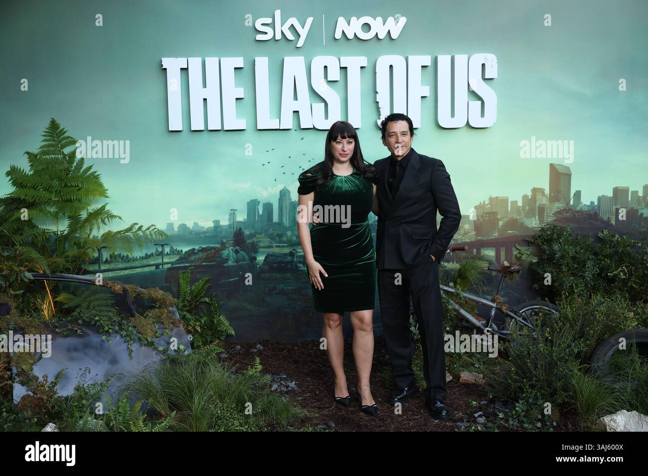 London, UK. 10th Apr, 2025. (L-R Smaranda Luna and Gabriel Luna attend ...