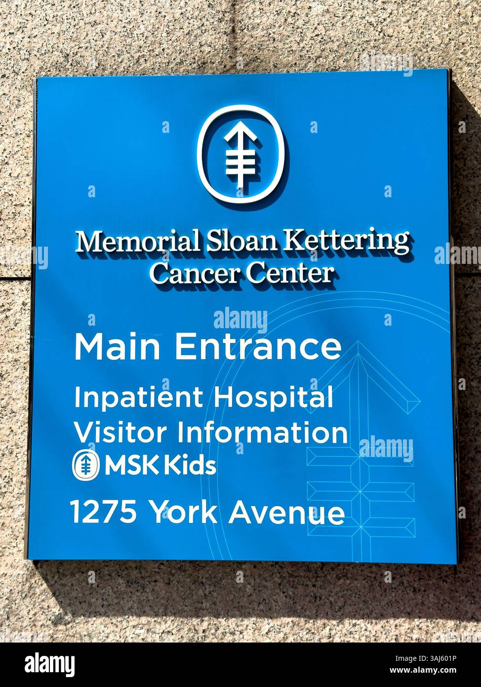 Memorial Sloan Kettering Cancer Center, building exterior, main ...
