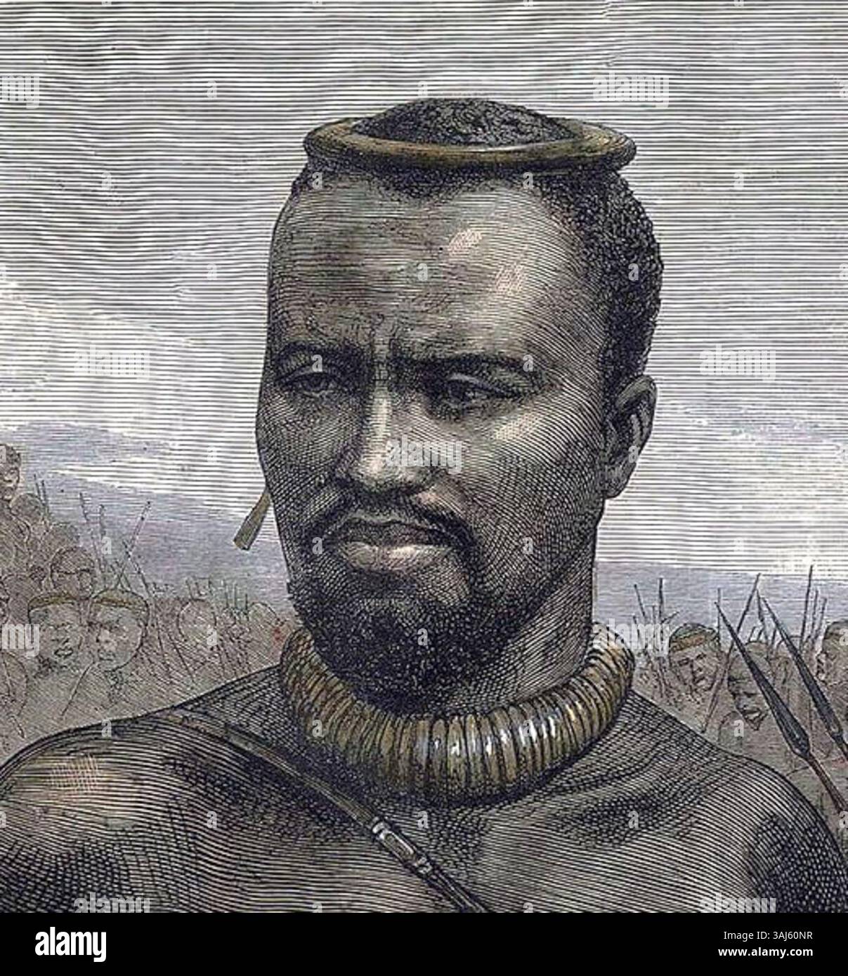 A 1879 illustration from *The Illustrated London News* depicting ...