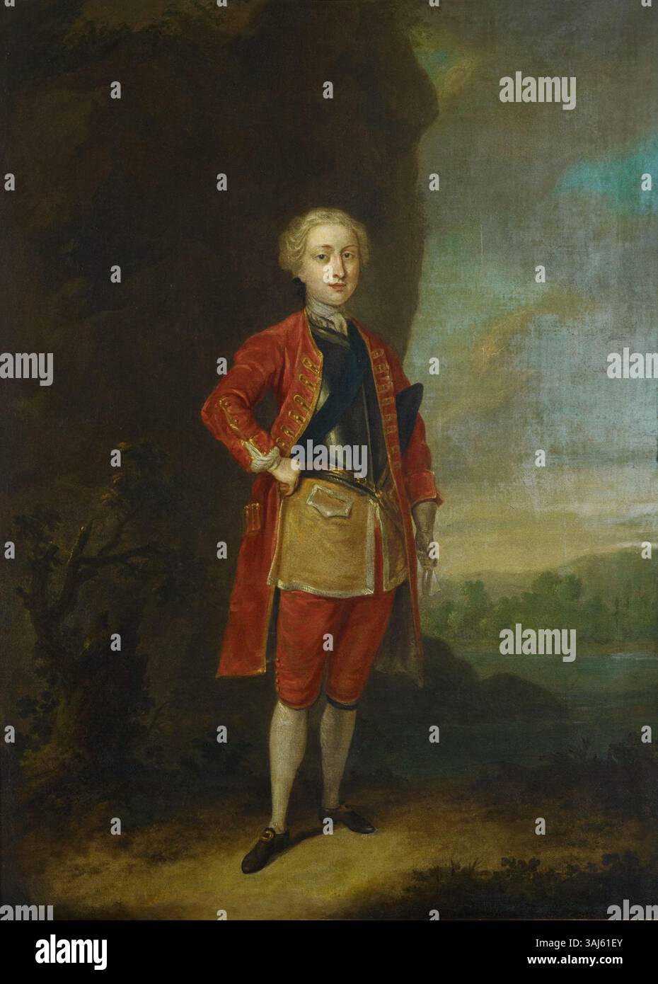 A portrait of William Augustus, Duke of Cumberland, attributed to John ...