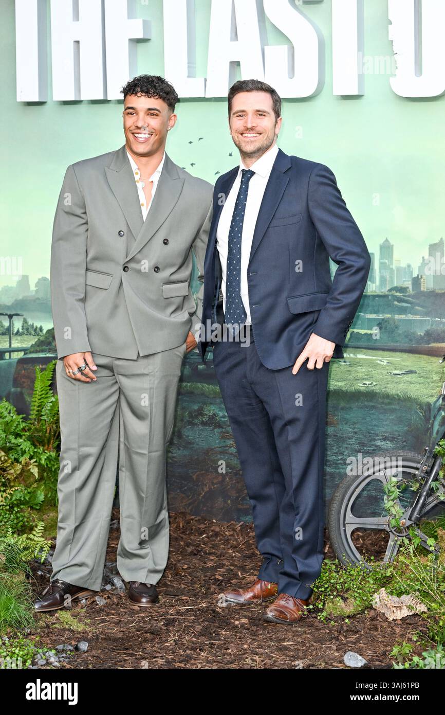 London, UK. 10th Apr, 2025. Freddie Fraser (L) and Alexander Dragonetti ...