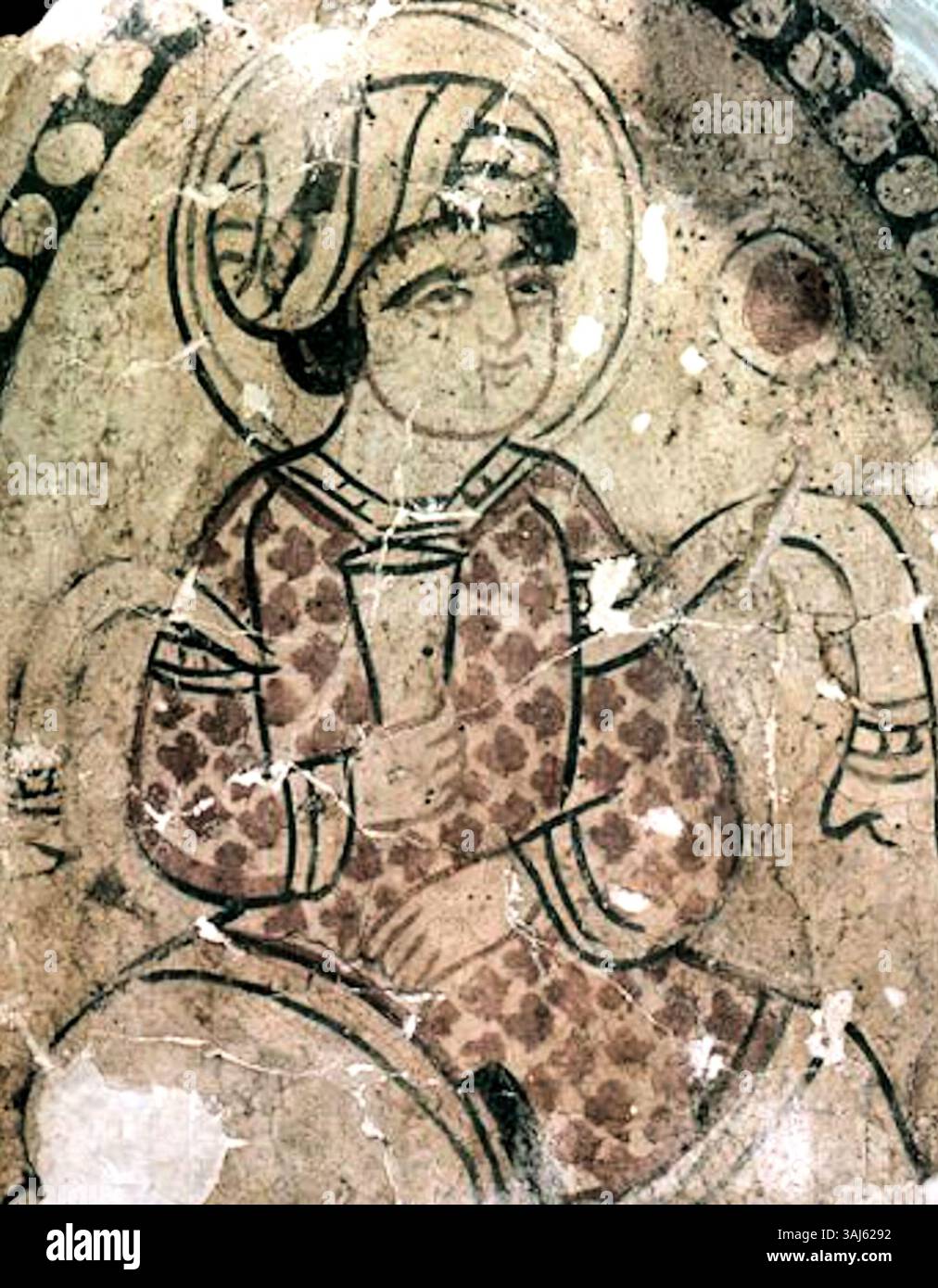 Architectural fragment from an 11th-century bathhouse in al-Fustat ...