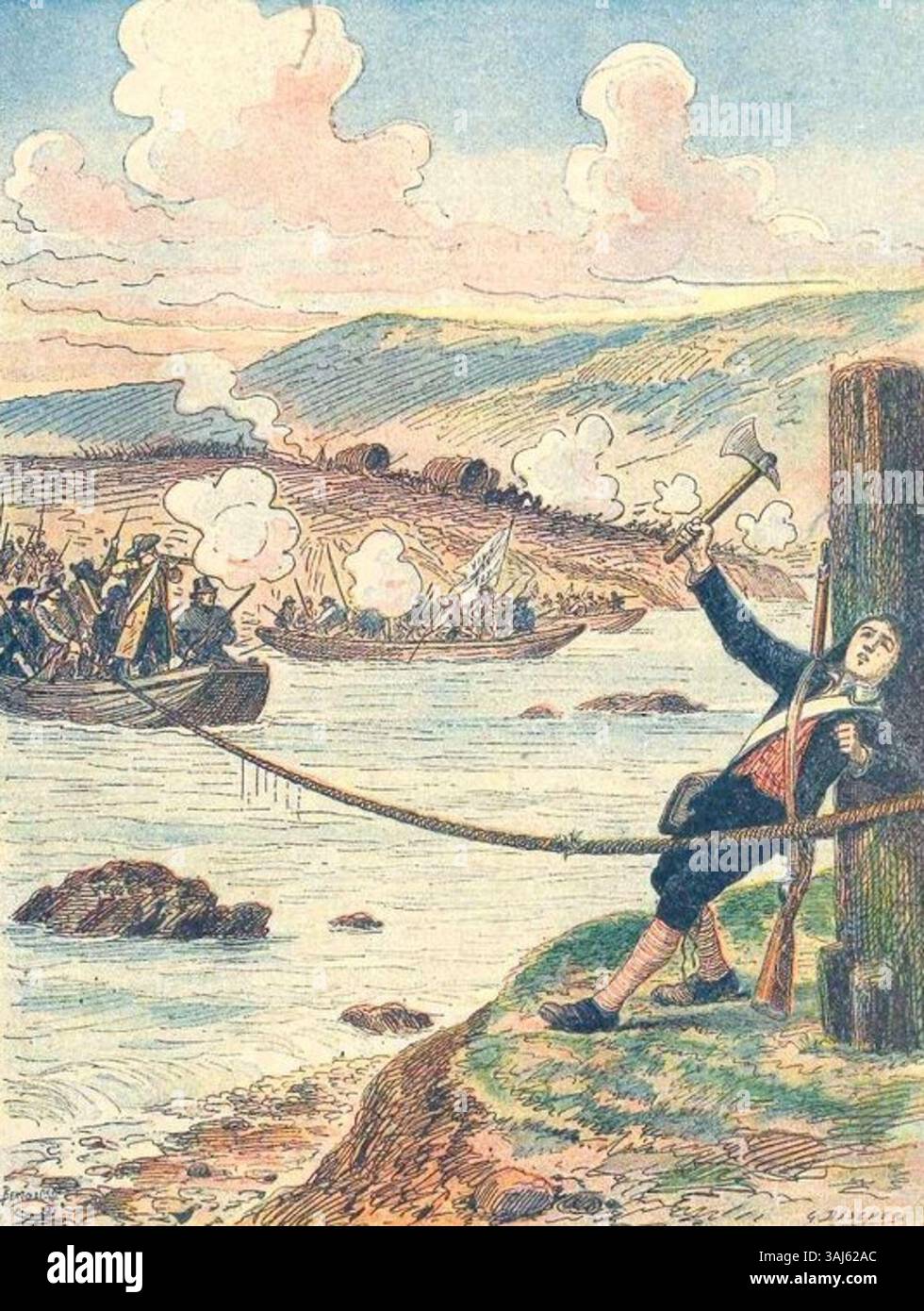 This portrait by Georges Dascher, created between 1880 and 1910 ...