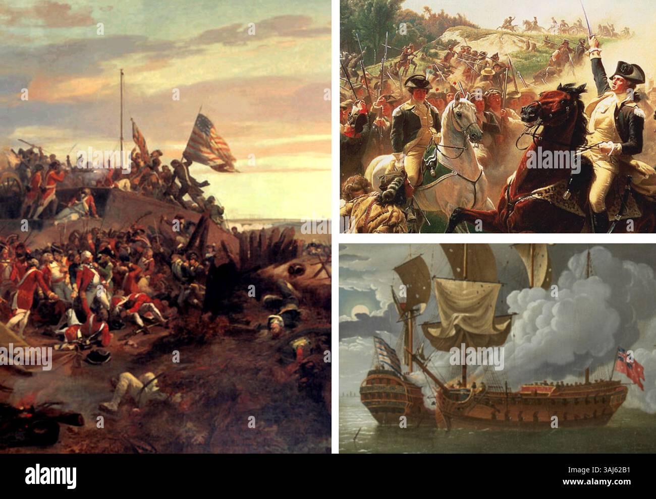 This collage by Eugène Lami compiles public domain images from the ...