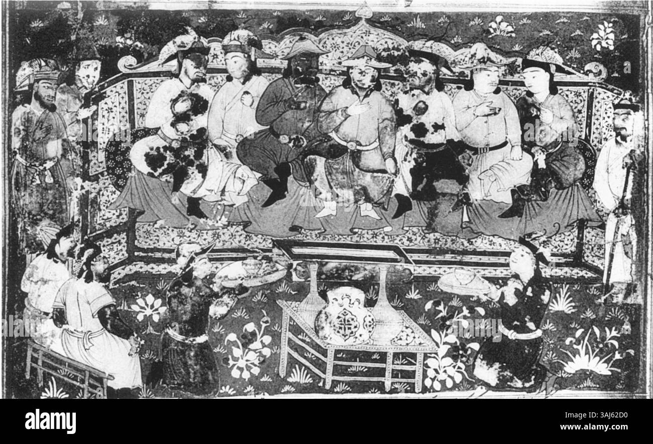 Mongol war planning hi-res stock photography and images - Alamy