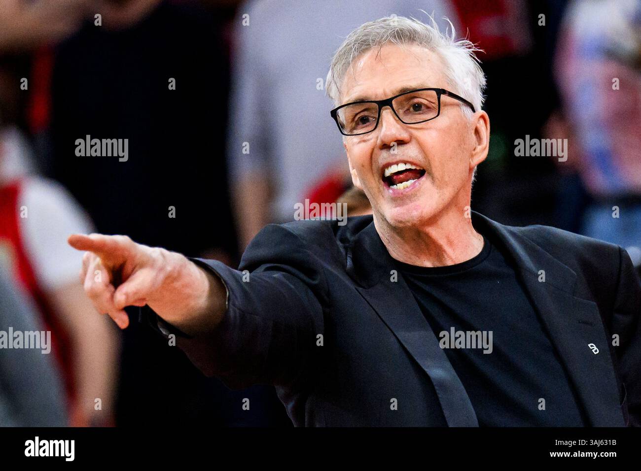 10 April 2025, Bavaria, Munich: Basketball: Euroleague, FC Bayern ...