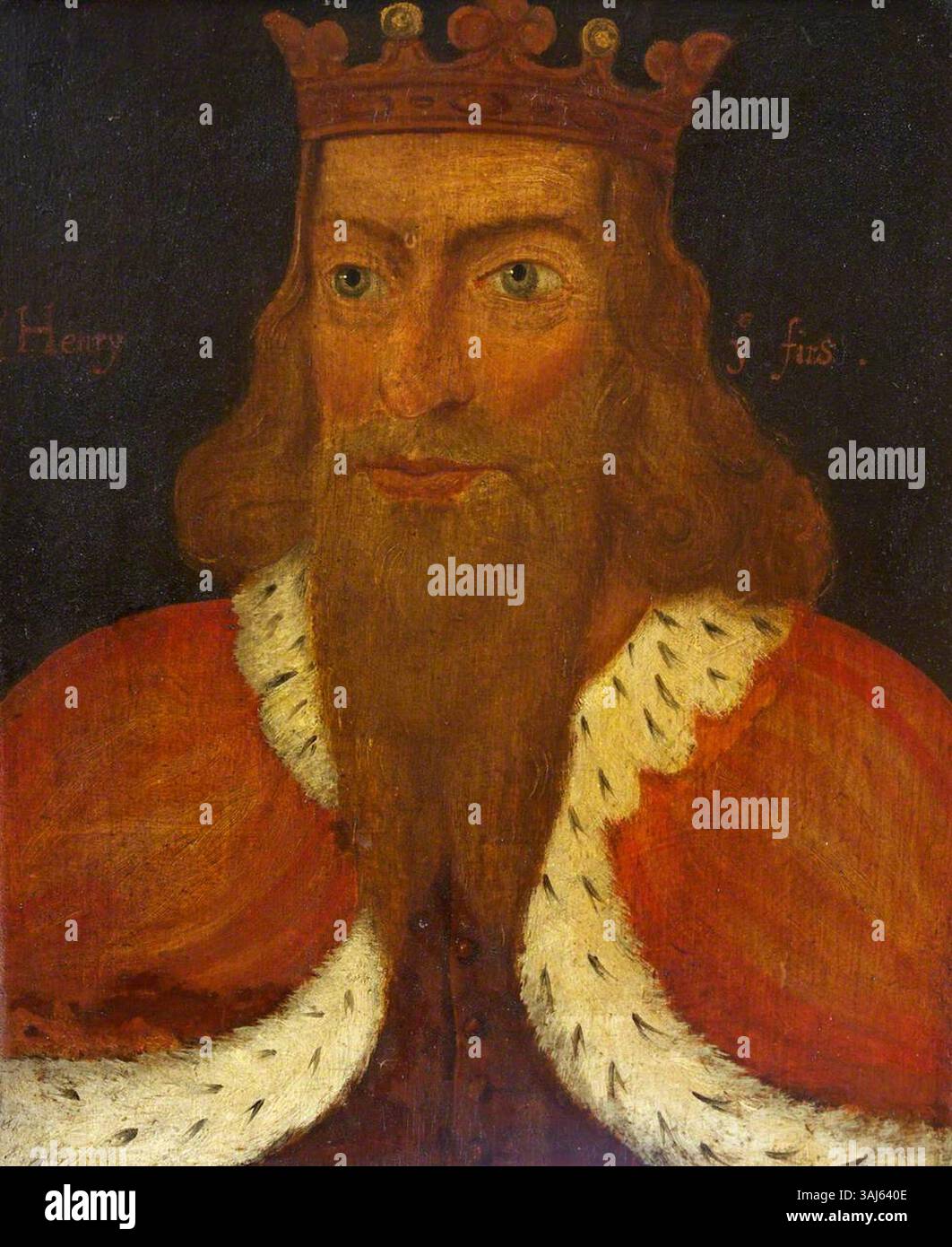 This circa 1650 portrait depicts King Henry I of England, who ruled ...