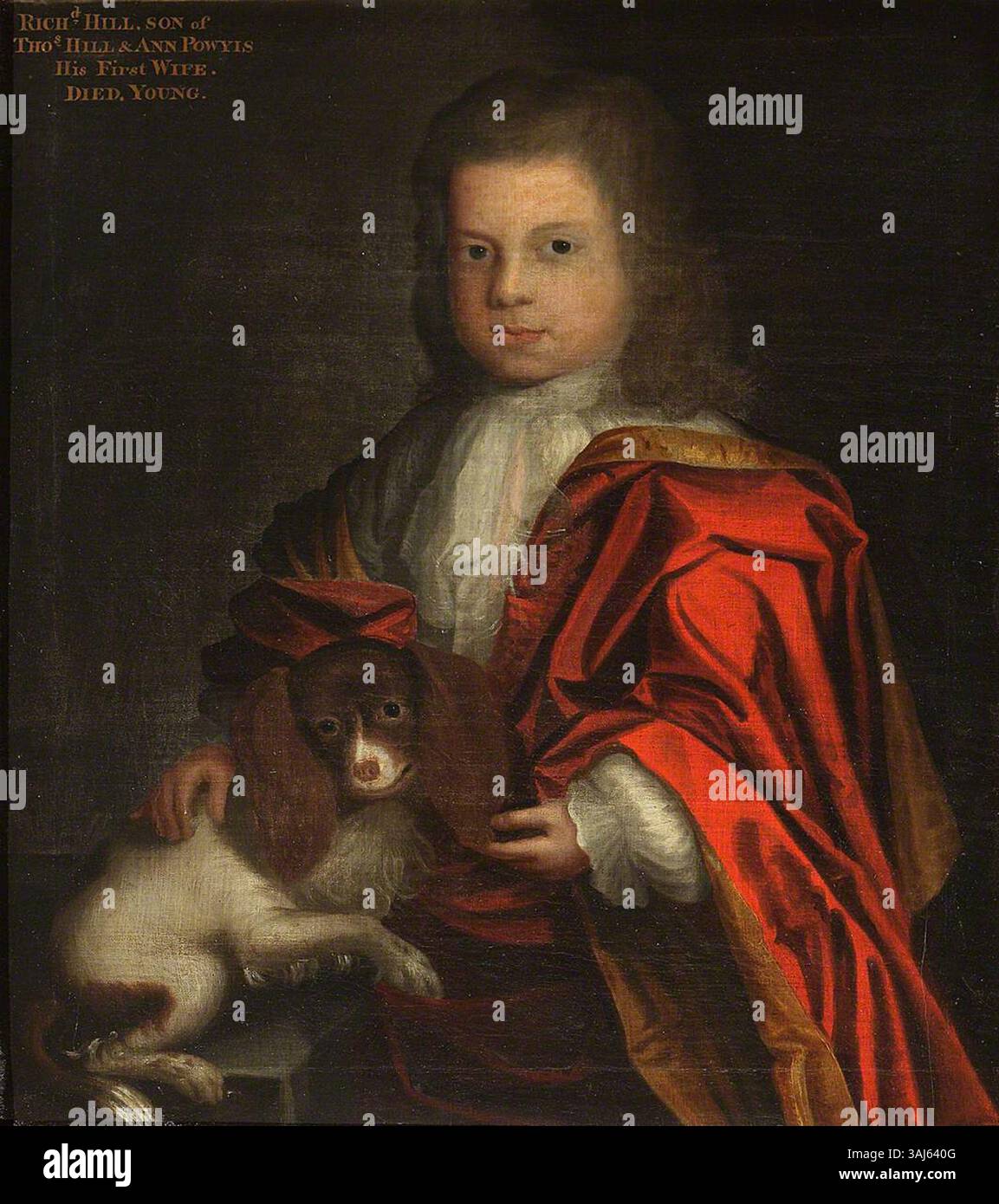 Portrait of Richard Hill of Tern (1724-1734), painted between 1730 and ...