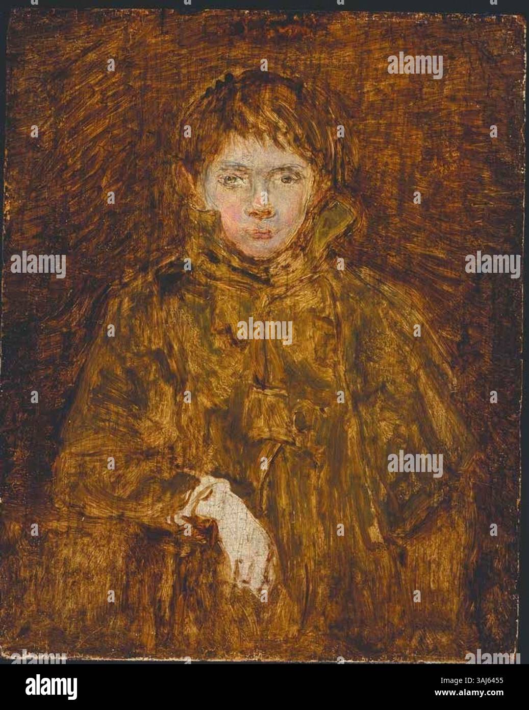 This 1809 oil portrait by Jan Piotr Norblin depicts his son, Sébastien ...