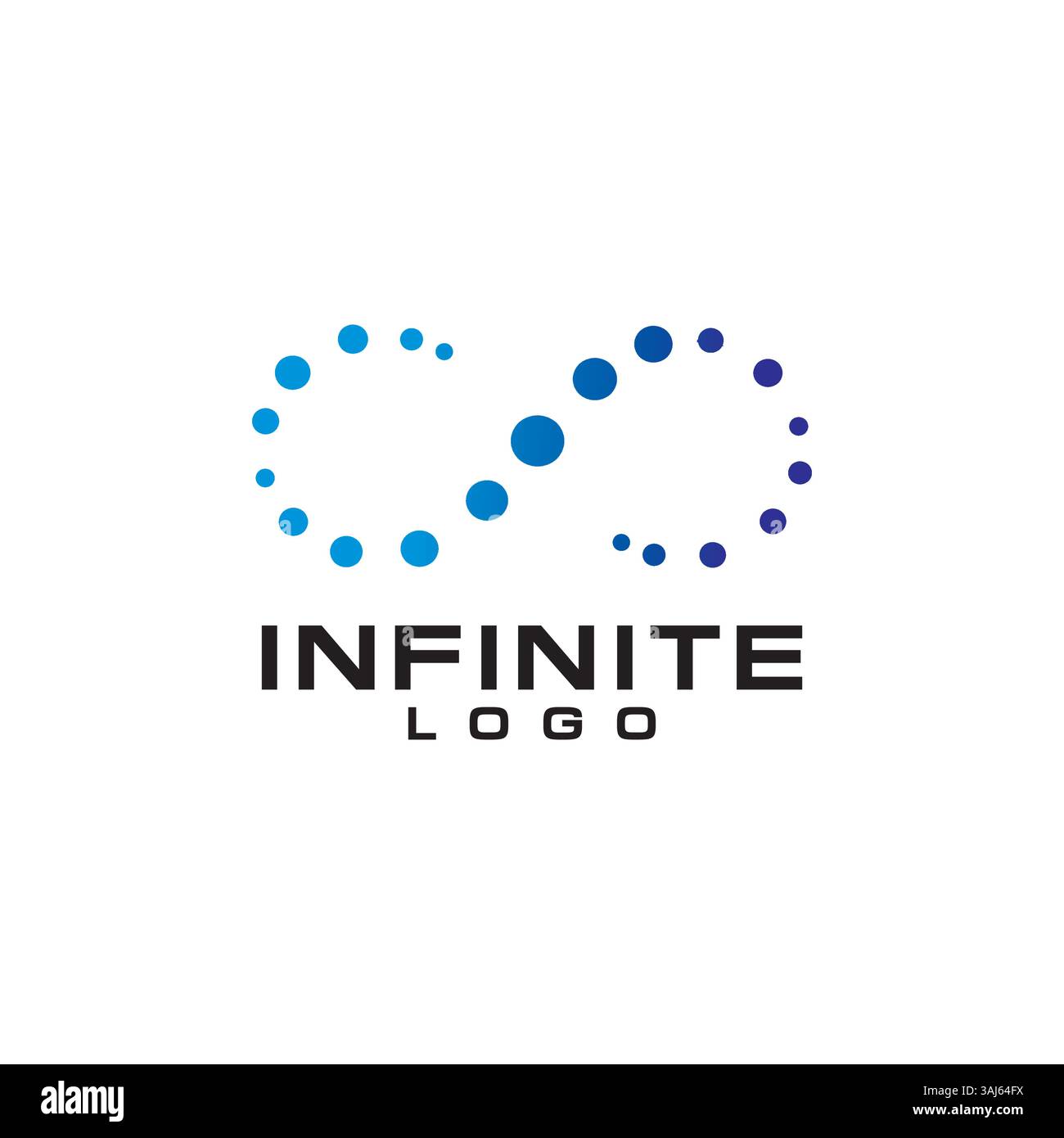 Colorful infinity business logo hi-res stock photography and images - Alamy