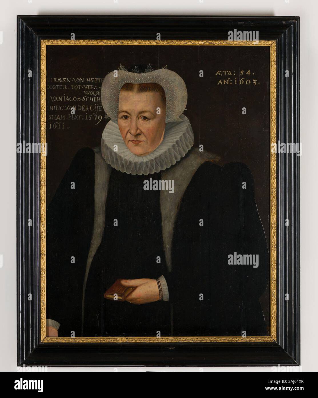 This 1603 oil on panel portrait depicts Walraven van Haeften (1549-1611 ...
