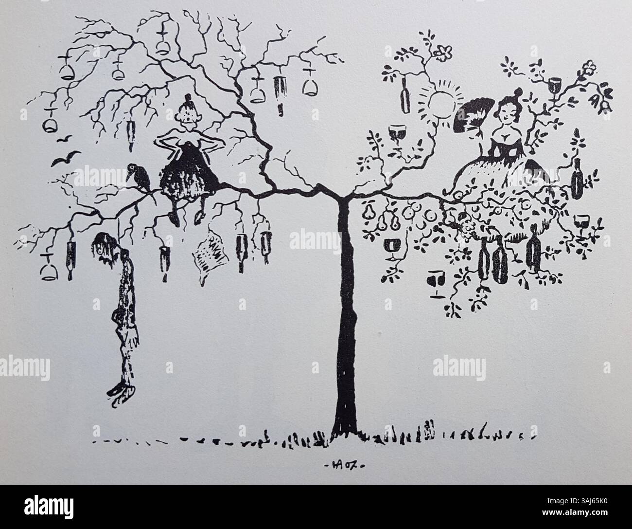 Ivar Arosenius’s *Trädet på gott och ont* (The Tree of Good and Evil ...