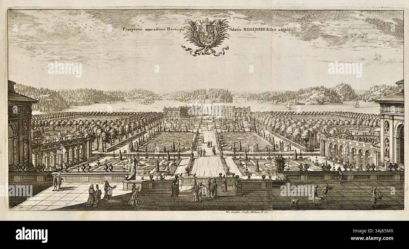 This engraving, created by Willem Swidde between 1660 and 1697, depicts ...
