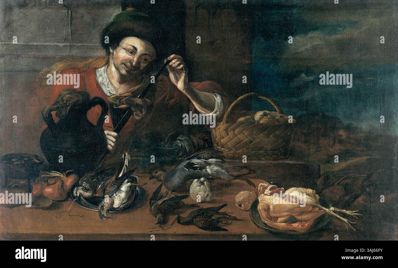 This second half of the 17th-century painting, 'Allegory of Type ...