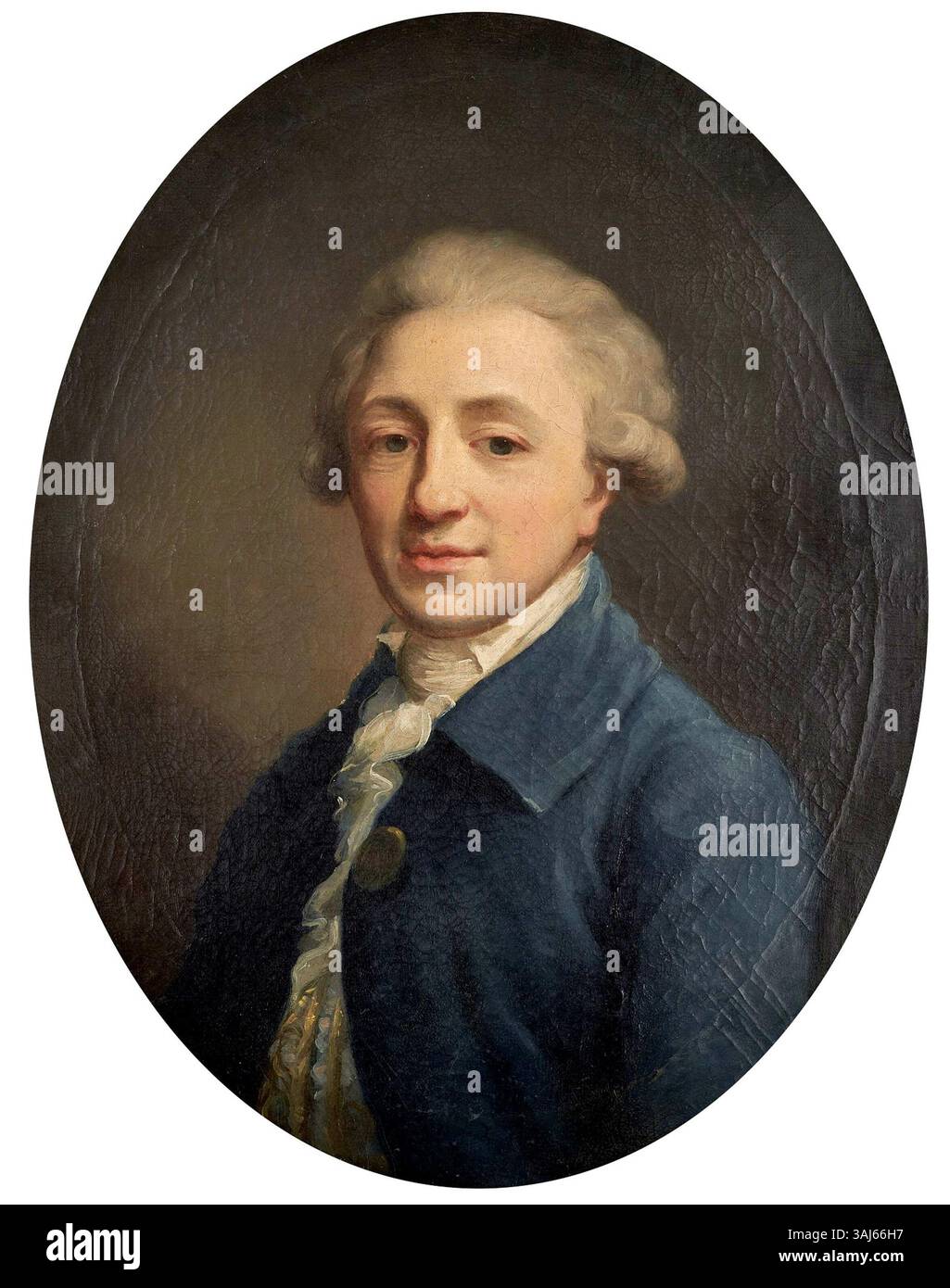 This 19th-century portrait by Marcello Bacciarelli, painted at the Łazienki Palace, depicts ...