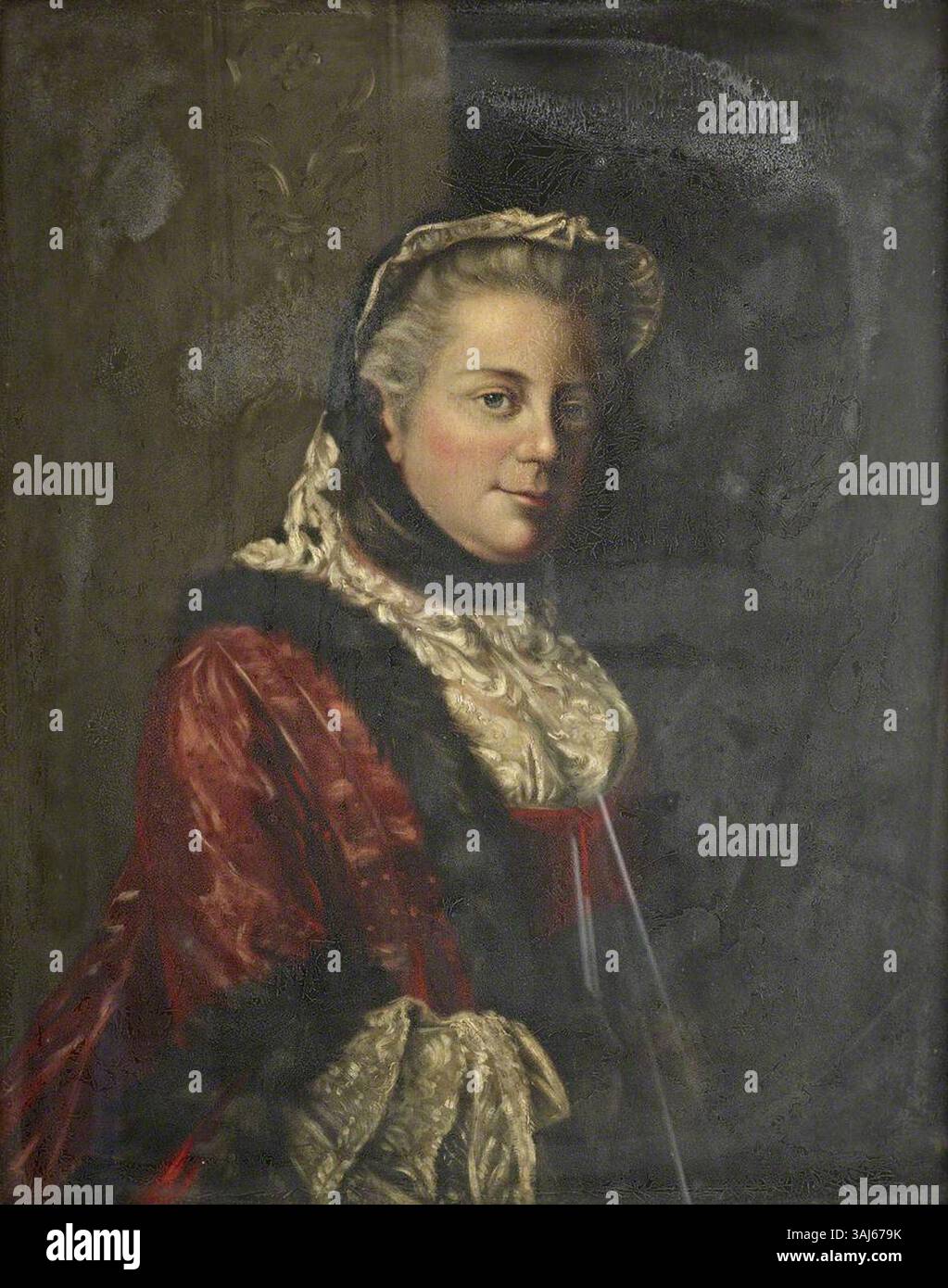 An 18th-century portrait of Mary Lepel, Lady Hervey (1700-1768), based ...